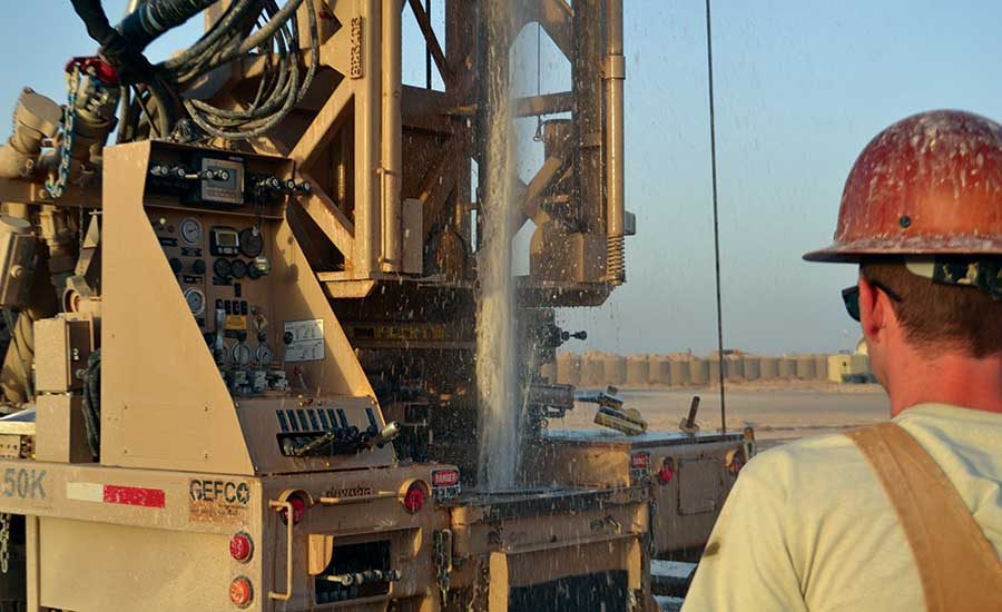 Drilling Jobs in Iraq with the RED HORSE | 2017-02-01 | The Driller