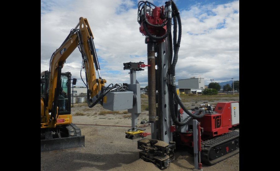 TEI Rock Drill’s HCC10X Rod and Casing Handler | 2019-06-03 | The Driller
