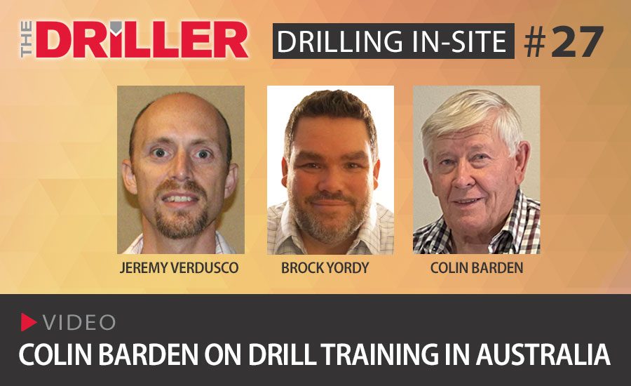 Colin Barden on Drill Training in Australia | The Driller